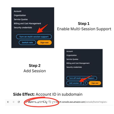 How To Enable Multi Session Support In The Aws Console Dev Community