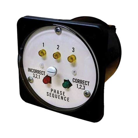 Hls 110 Seq Phase Sequence Meter Hoyt Meter