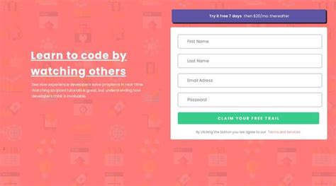 Frontend Mentor Intro Component With Sign Up Form Coding Challenge