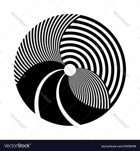 Circle Design Element Royalty Free Vector Image