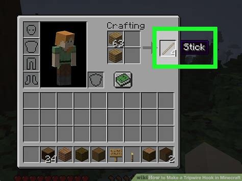 How To Make A Tripwire Hook In Minecraft Steps With Pictures