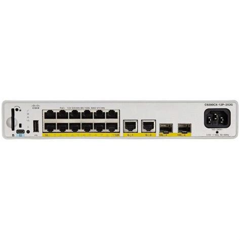 Cisco Catalyst C9200cx 8uxg 2x E Switch