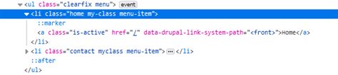 How To Add Custom Menu Item Attributes In Drupal 8 Codimth