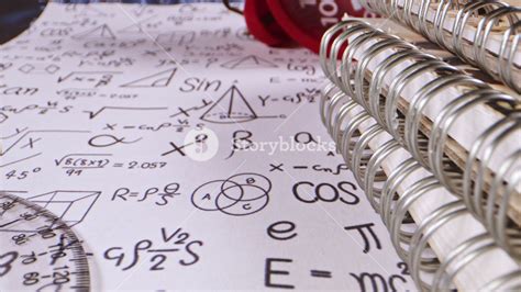 Science Calculation Physics Math And Chemisrty Formulas Background