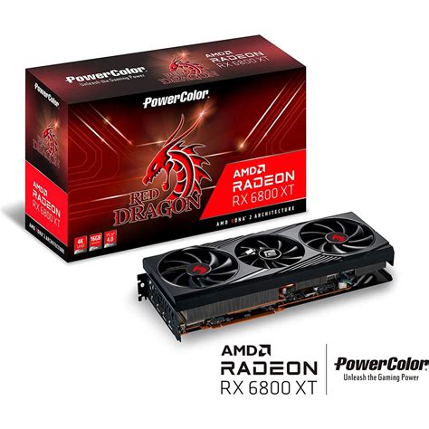 PowerColor Radeon RX XT Red Dragon Gaming Graphics Card With GB GDDR Shopee Thailand