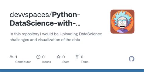 github devvspaces python datascience with pandas numpy matplotlib in this repository i would
