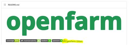 Bug Badge Not Rendering Correctly In Readme · Issue 1396 · Openfarmccopenfarm · Github