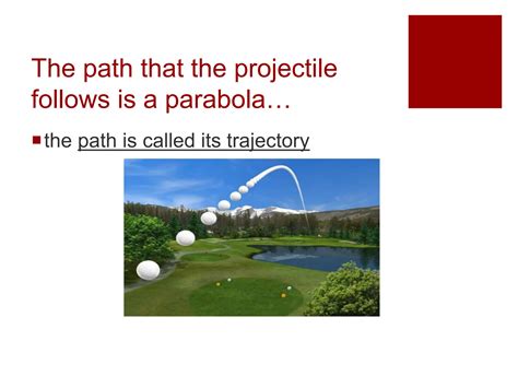 Projectile Motion And Sample Calculations Ppt Projectile Motion And Sample Calculations Ppt