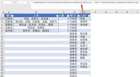 Excel单元格内容拆分：如何批量将单格变成多行显示的方法 哔哩哔哩