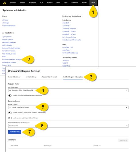 integrate incident reports with community request