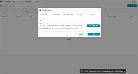 Is There A Way To Add A Hive Database With Kerberos Authentication · Issue 12990 · Apache