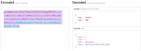 Express Jwt Jwt Decode Fails With Invalid Exp Value Stack Overflow