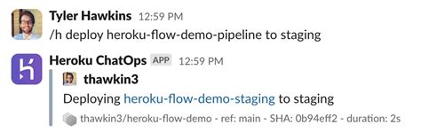 Heroku For Chatops How To Start And Monitor Deployments From Slack
