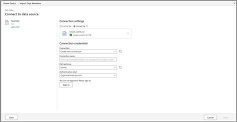 bulk importing data using dataflows part 1 single table power