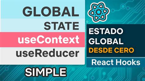 Estado Global Simple Context Api Usereducer React Hooks Youtube