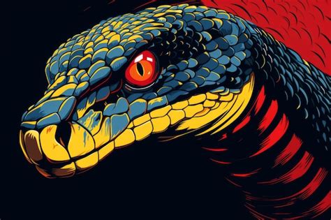 Premium Ai Image Exploring The Precision And Agility Of Cobra Vector