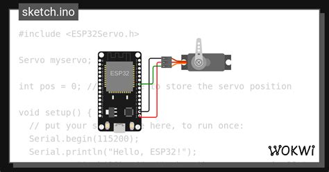 Iotamirservo Wokwi Esp32 Stm32 Arduino Simulator