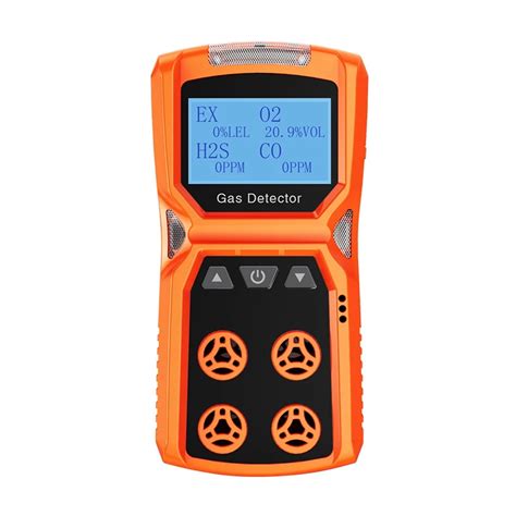 Multi Gas Detector Gas Meter O2 H2s Co Lel 4 In 1 Oxygen Hydrogen Sulfide Carbon Monoxide