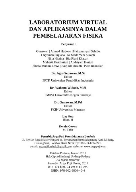 pdf laboratorium virtual dan aplikasinya dalam pembelajaran …eprints