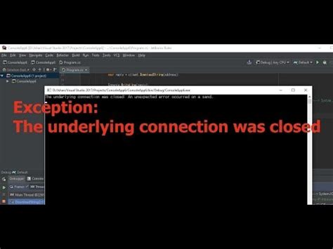 Fix The Underlying Connection Was Closed REST API Call On HTTPS C YouTube