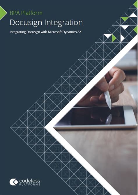 Docusign Microsoft Dynamics Ax Integration Bpa Platform