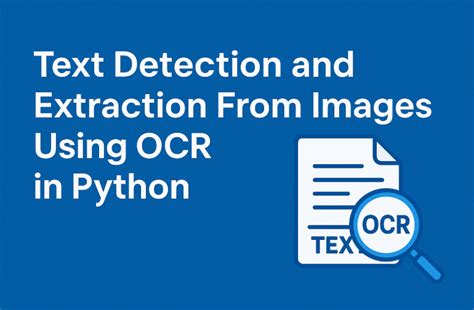 Text Detection And Extraction From Images Using Ocr In Python Ssojet