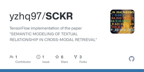 Github Yzhq97sckr Tensorflow Implementation Of The Paper Semantic Modeling Of Textual