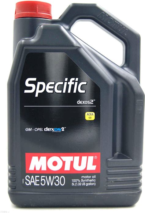 Motul Specific dexos2 5W-30 Motorolie 5L • Priser