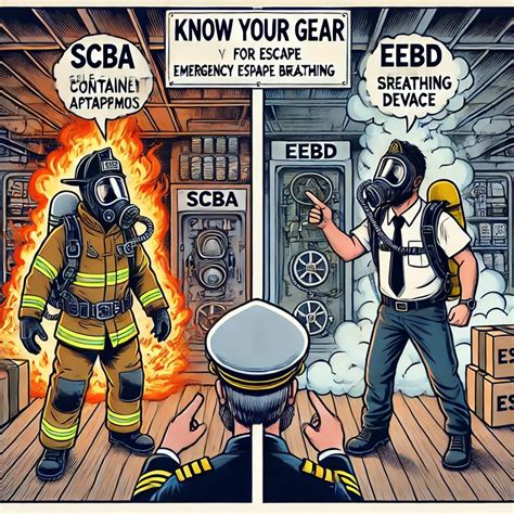 Marine 🚢 Scba Vs Eebd Do You Know The Difference 🔥💨 🆘 In An Emergency At Sea Knowing Your