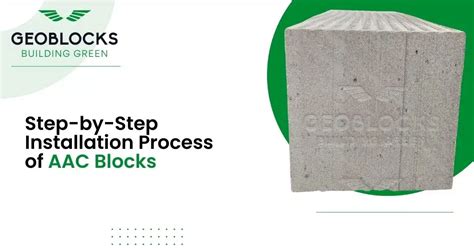 Step By Step Installation Process Of Aac Blocks Geoblocks