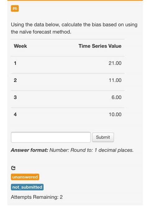 solved 5 using the data below calculate the squared error for the
