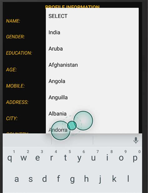 android simple spinner dropdown item stack overflow