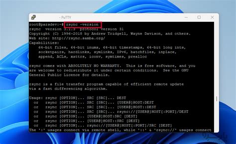 دستور rsync دستور rsync لینوکس آموزش دستور rsync