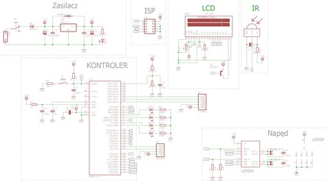Schemat Line Follower Atmega 32 Strona 2 Sprawdzanie Schematów