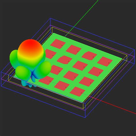 Emtempo Tutorial Lesson 4 Modeling A Patch Antenna Array Emagtech Wiki