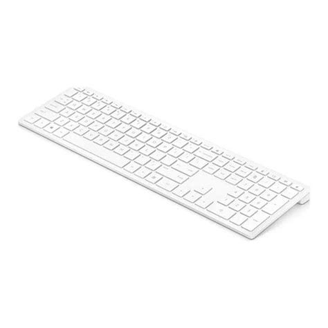 Hp Pavilion Wireless Keyboard 600 White Online At Best Price Lulu Uae
