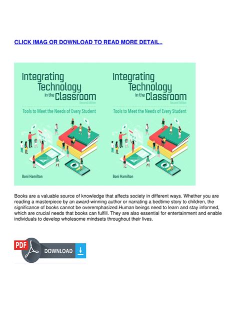 Ppt Downloa T Integrating Technology In The Classroom Tools To Meet The Needs Powerpoint
