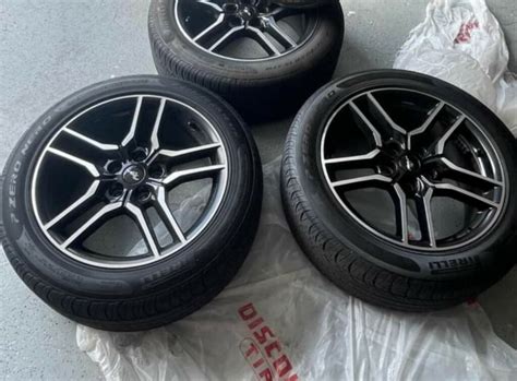 Ford Mustang Oem Wheels And Pirelli P Zero Nero Tires Buy Ford