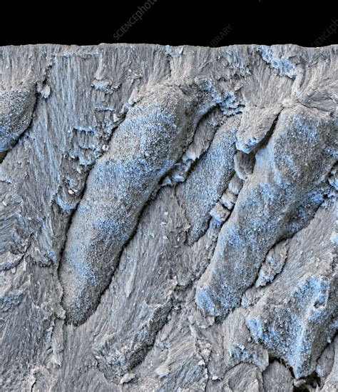 Tooth Enamel Sem Stock Image C057 8543 Science Photo Library