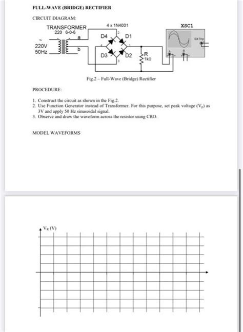 Solved Procedure 1 Construct The Circuit As Shown In T