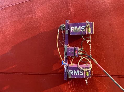 Automated Ultrasonic Testing Aut C Scan Ship Hull Survey