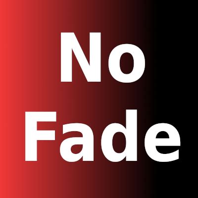 No Fade Minecraft Mod