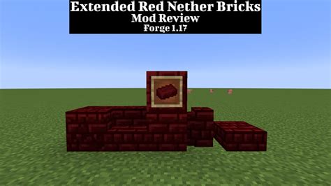 Extended Red Nether Bricks Minecraft Mod Review Ko Fi ️ Where