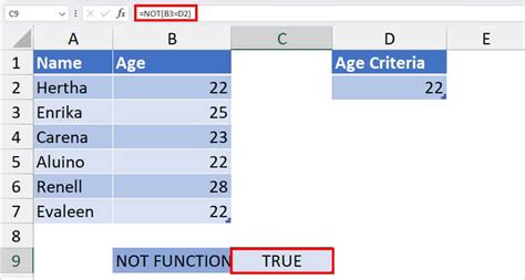 Does Not Equal Sign In Excel How To Use It
