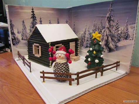 Новогодняя поделка в садик ЯПлакалъ Поделки Новогодние поделки