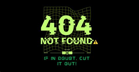 Error 440 Not Found Abstract Sticker Teepublic