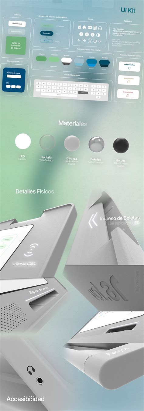 Voting System UI Behance