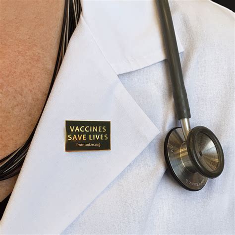 Vaccines Save Lives Pins