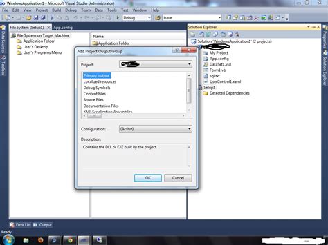 C 30 How To Create Exe In Desktop Application In Net Stack Overflow