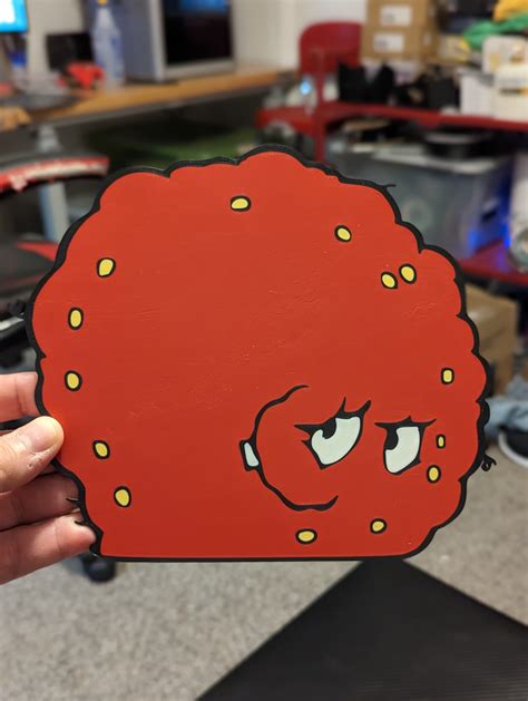 Aqua Teen Hunger Force Meatwad Wall Plaque By Slicenextrude Makerworld